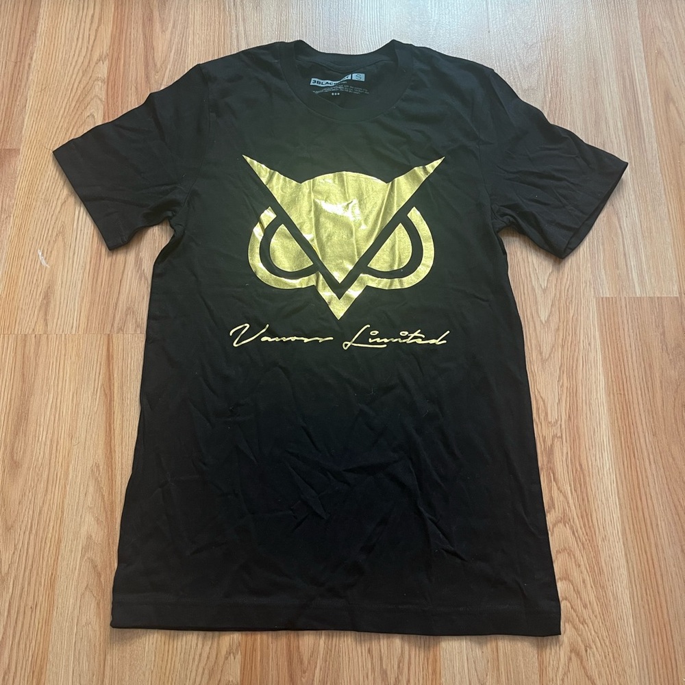 Vanoss Limited Black Tee Shirt With Gold Print, Size … - Gem